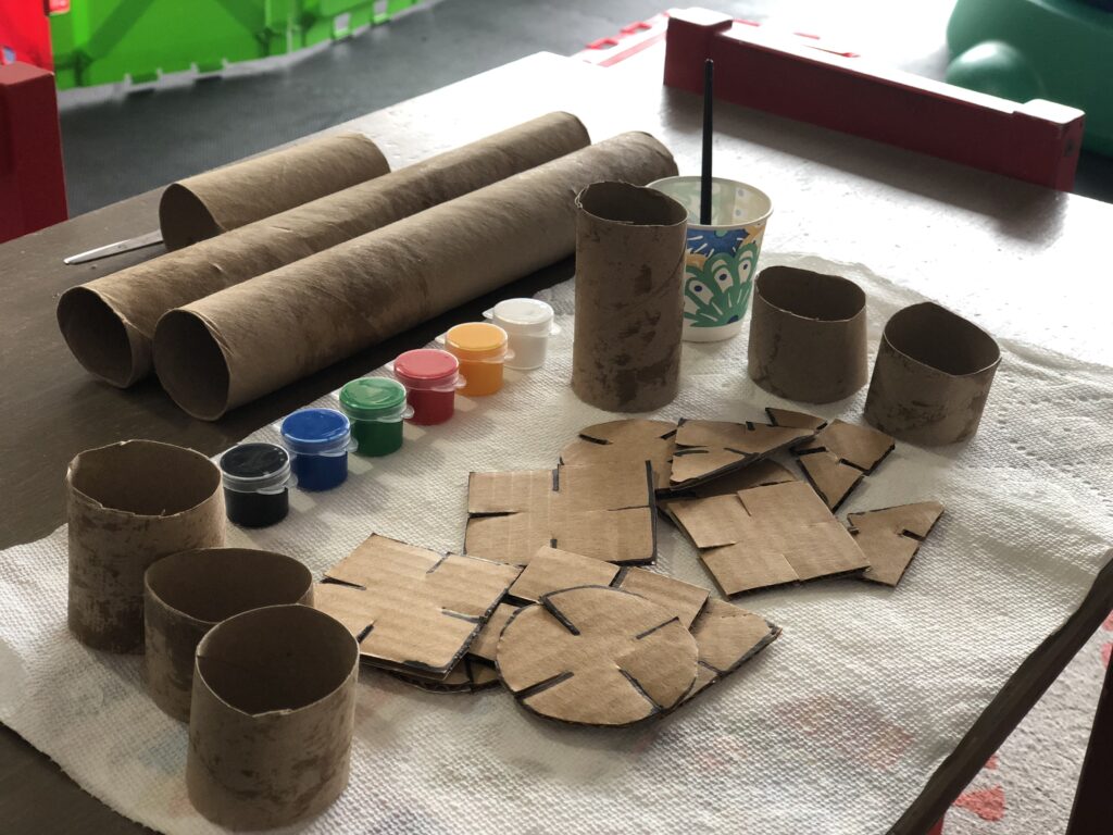 Paper Rolls Building - OTPlan Activity Idea